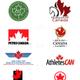 Canadian logo set / 53 Canadian logos - Logoblink.com