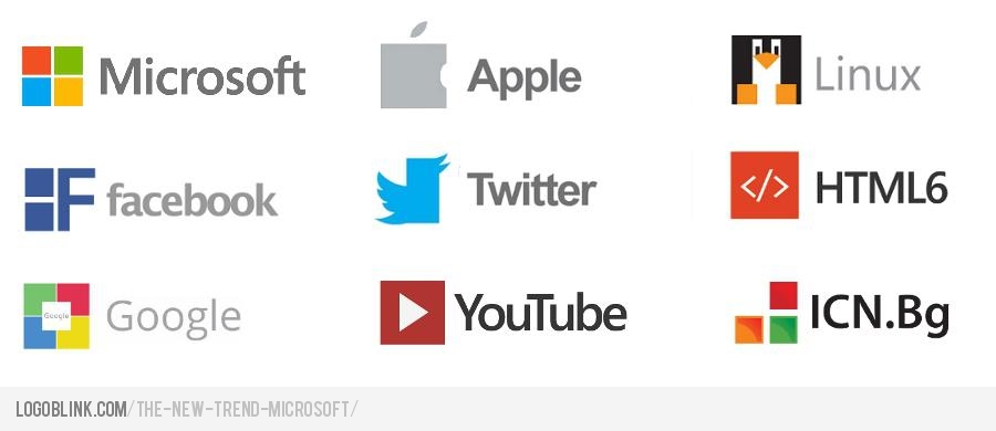 The new trend "Microsoft" - Logoblink.com